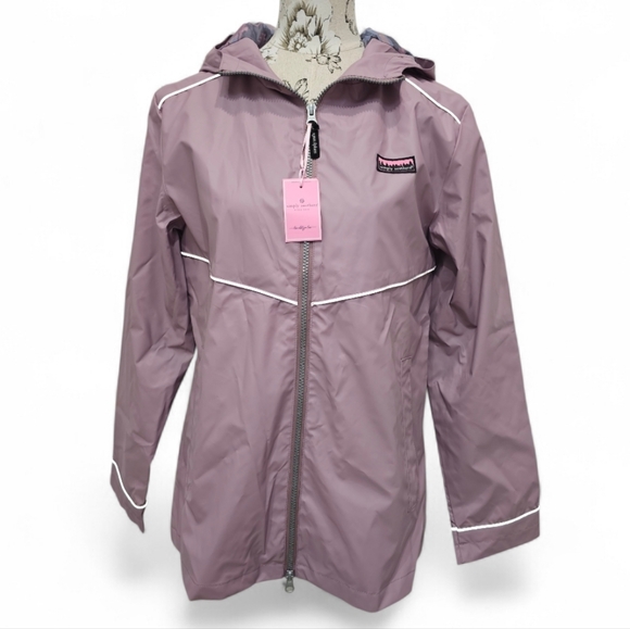 Simply Southern | Jackets & Coats | Simply Southern Hooded Rain Jacket ...